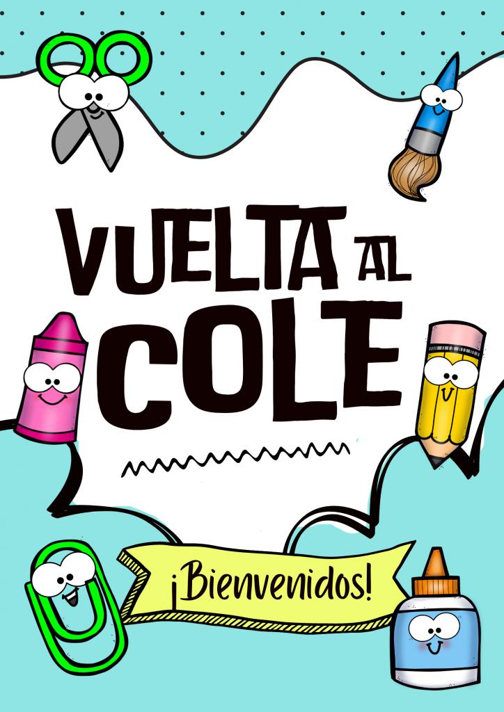 Bonitos carteles para las puertas del clase : 2023-2024 VUELTA AL COLE ...
