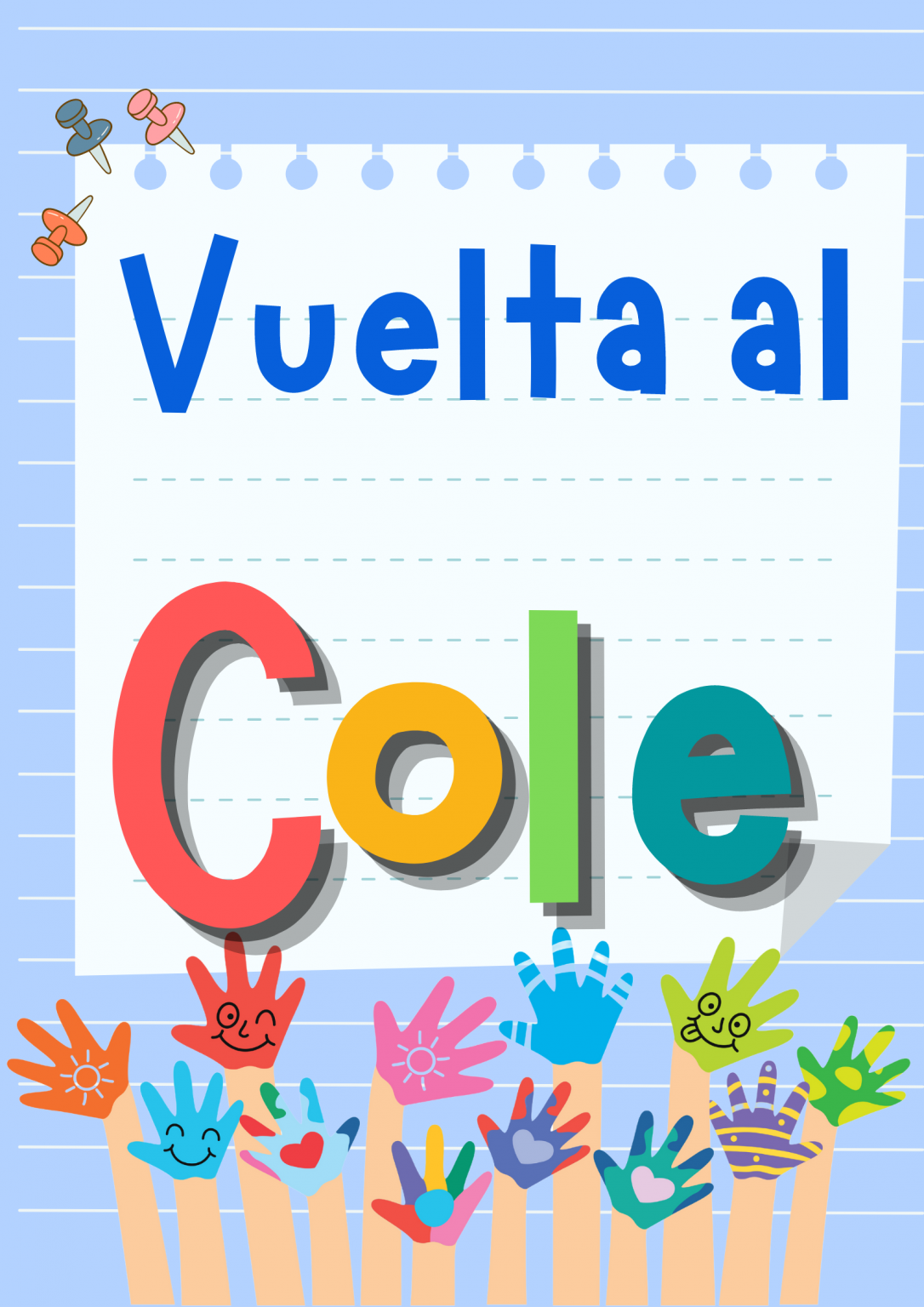 Bonitos carteles para las puertas del clase : 2023-2024 VUELTA AL COLE ...