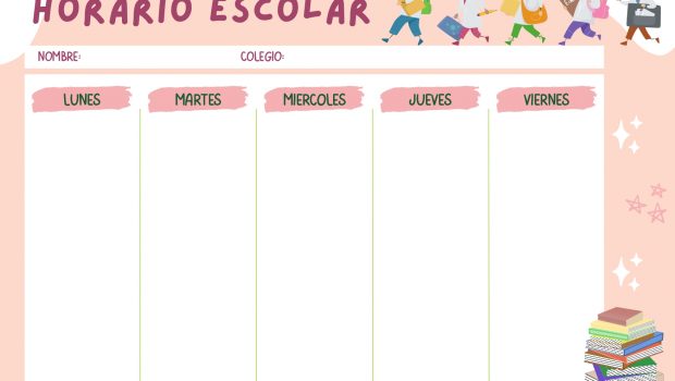 Colección horarios escolares EDITABLES y en PDF_page-0007 - Orientación Andújar - Recursos ...