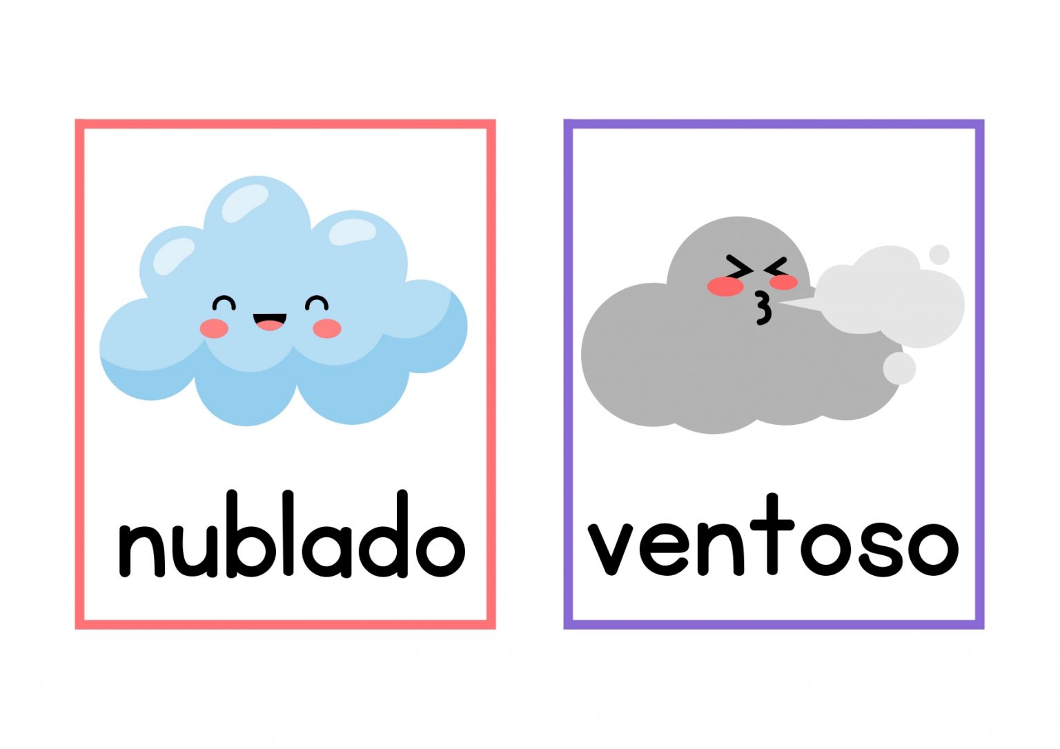 Colorido calendario para la clase: días de la semana y tiempo ...