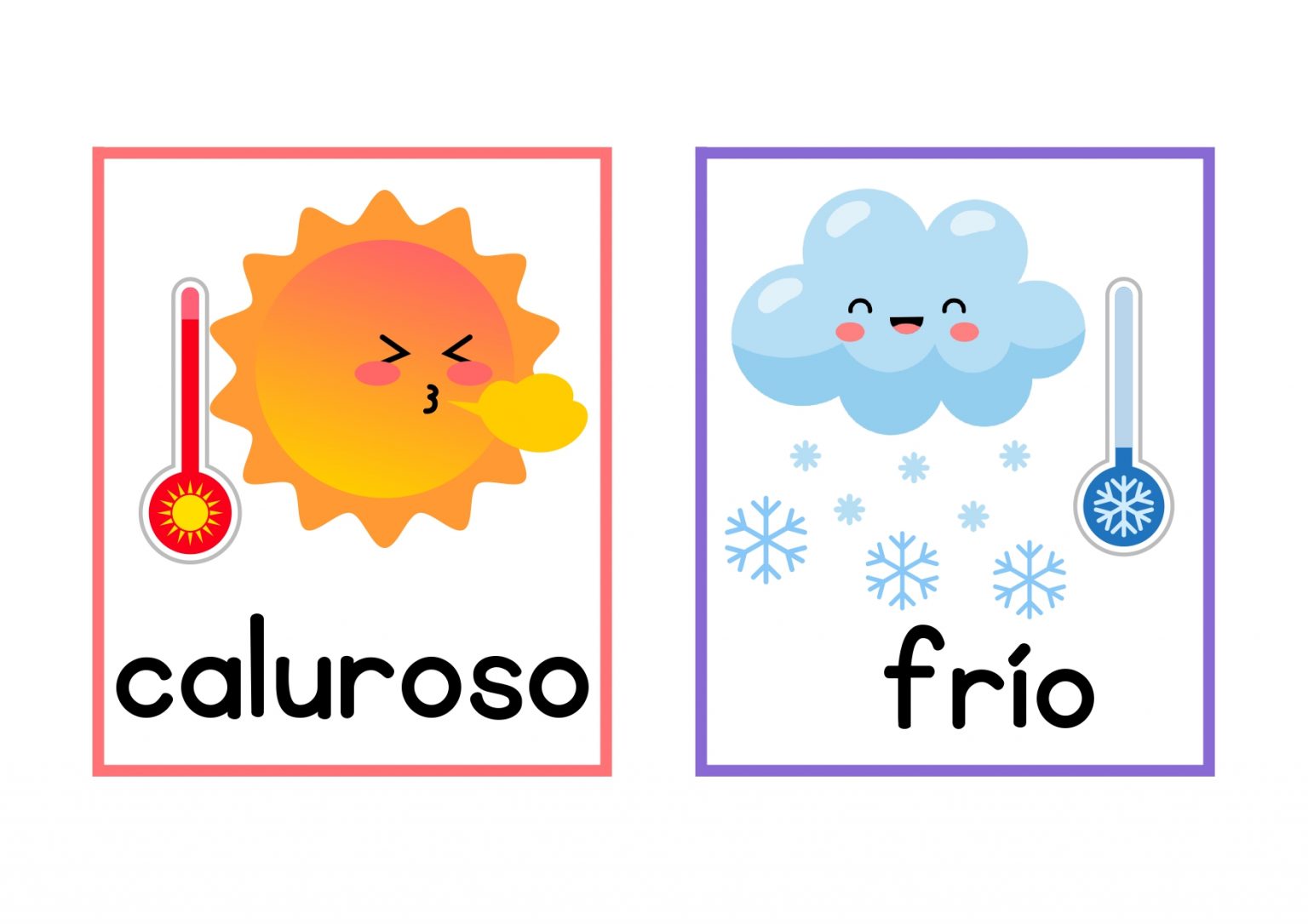 Colorido calendario para la clase: días de la semana y tiempo ...