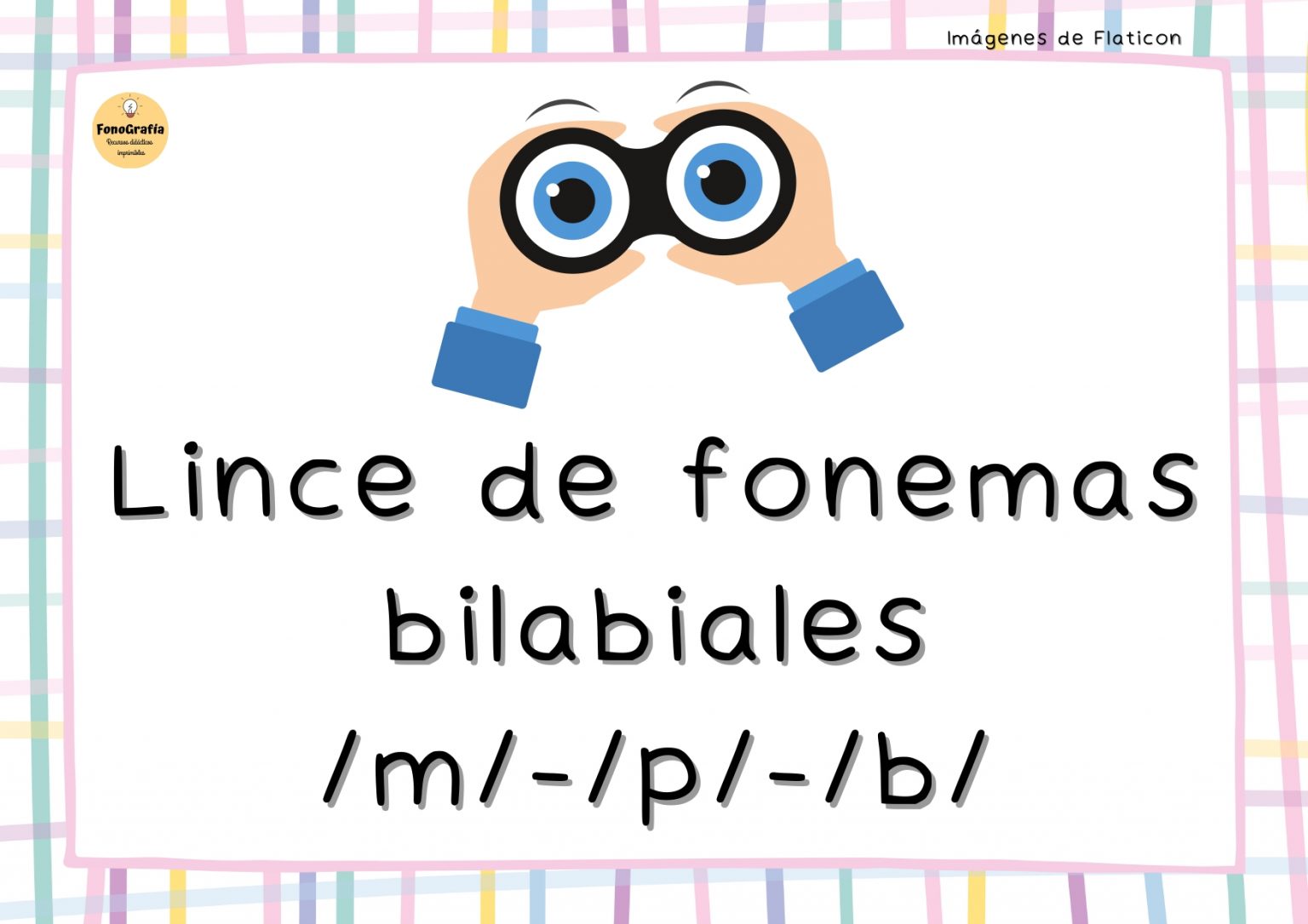 Fantástico Lince de los fonemas bilabiales /m/-/p/-/c/ - Orientacion ...