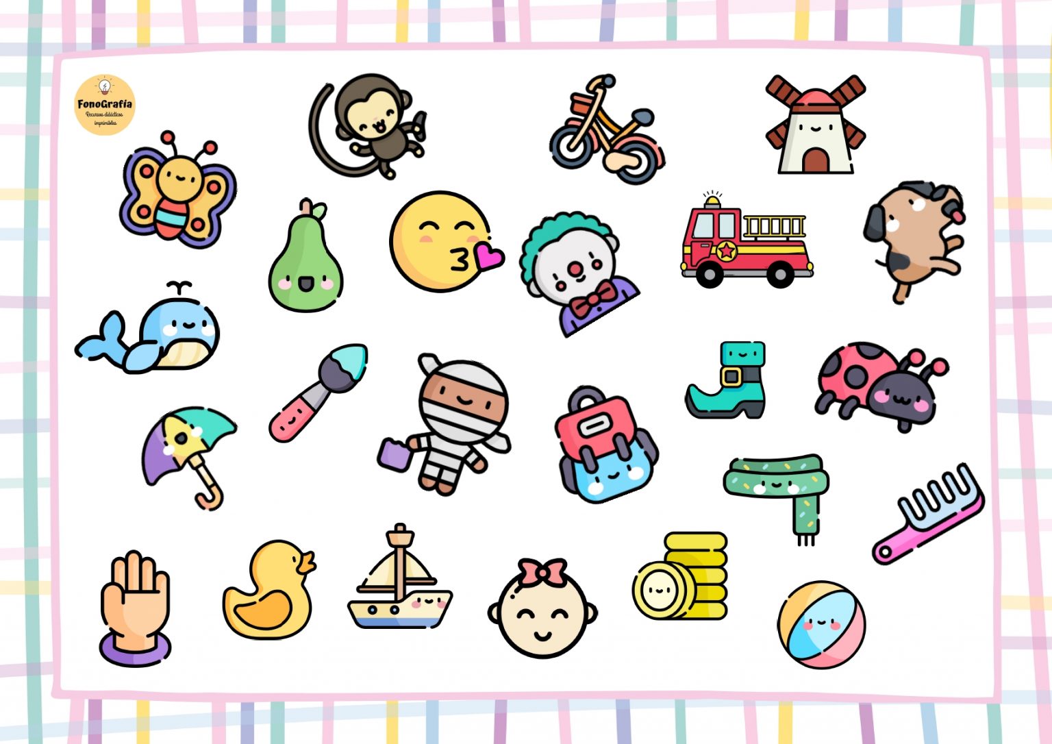 Fantástico Lince de los fonemas bilabiales /m/-/p/-/c/ - Orientacion ...