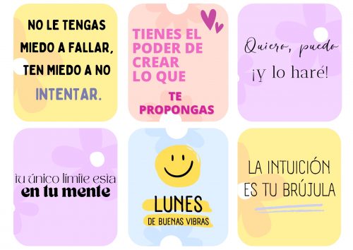 Molonas tarjetas motivacionales para los alumnos - Orientacion Andujar
