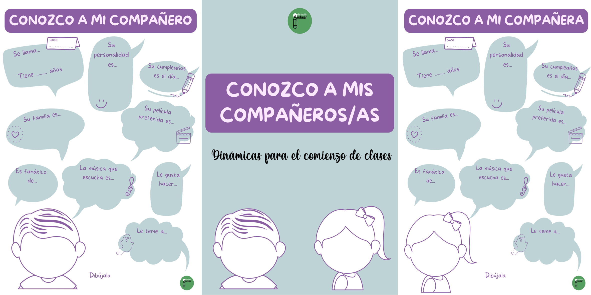 Dinámicas para el comienzo de clases: Conozco a mis compañeros ...