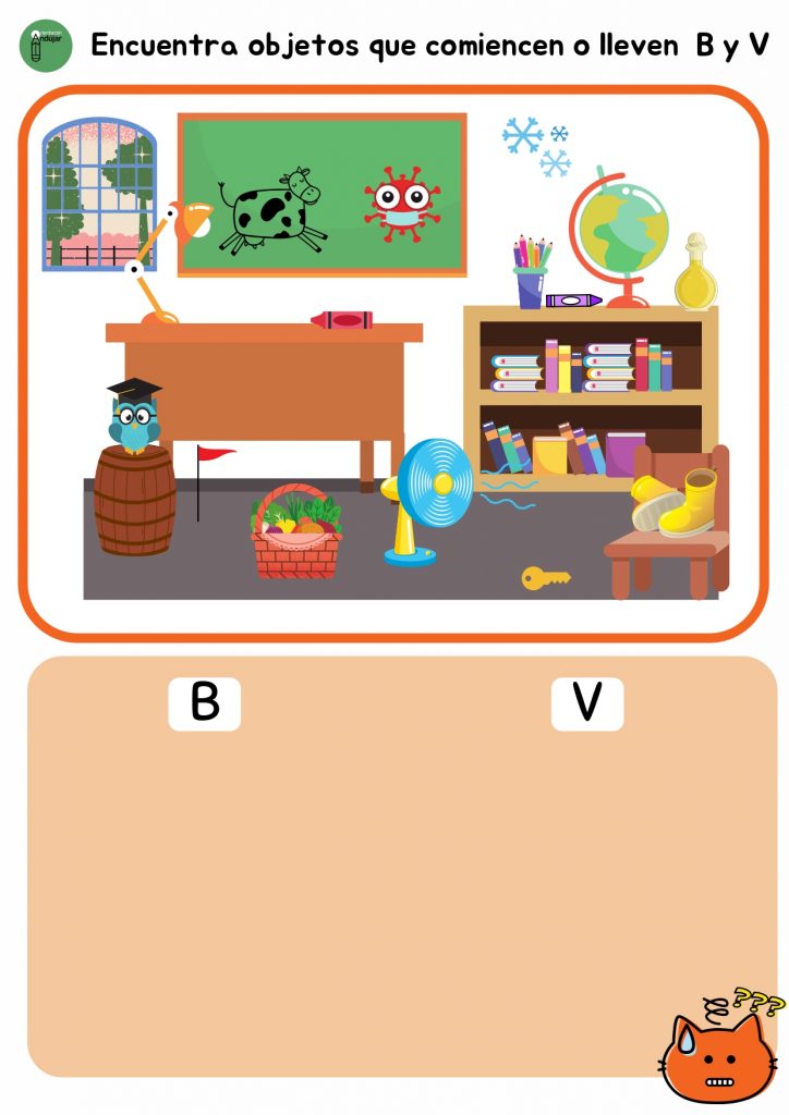 Repaso ortografía B y V - Orientacion Andujar