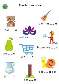 Repaso de ortografía R/RR - Orientacion Andujar