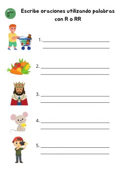 Repaso de ortografía R/RR - Orientacion Andujar