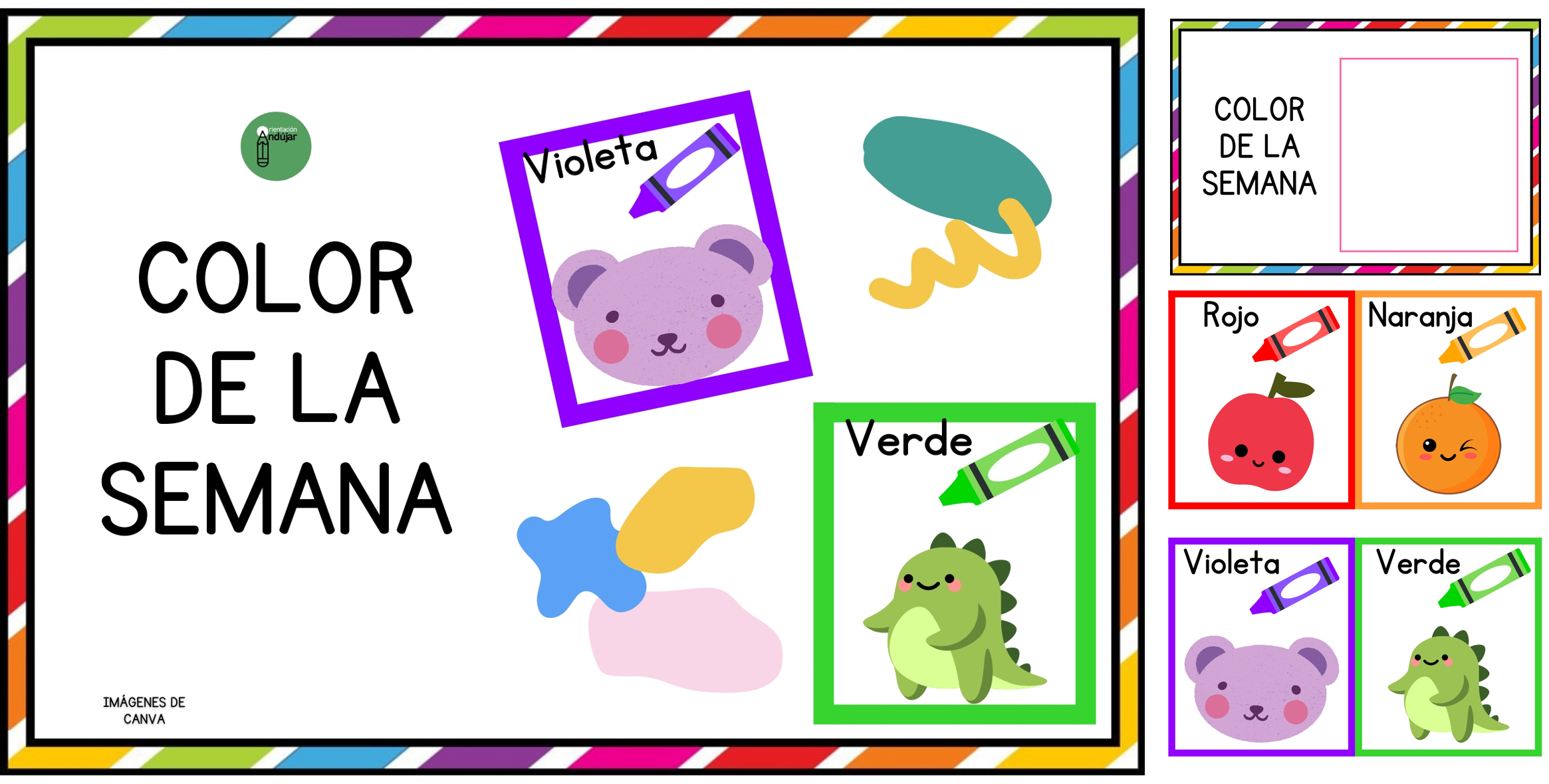 El color de la semana: bonitos pósters - Orientacion Andujar