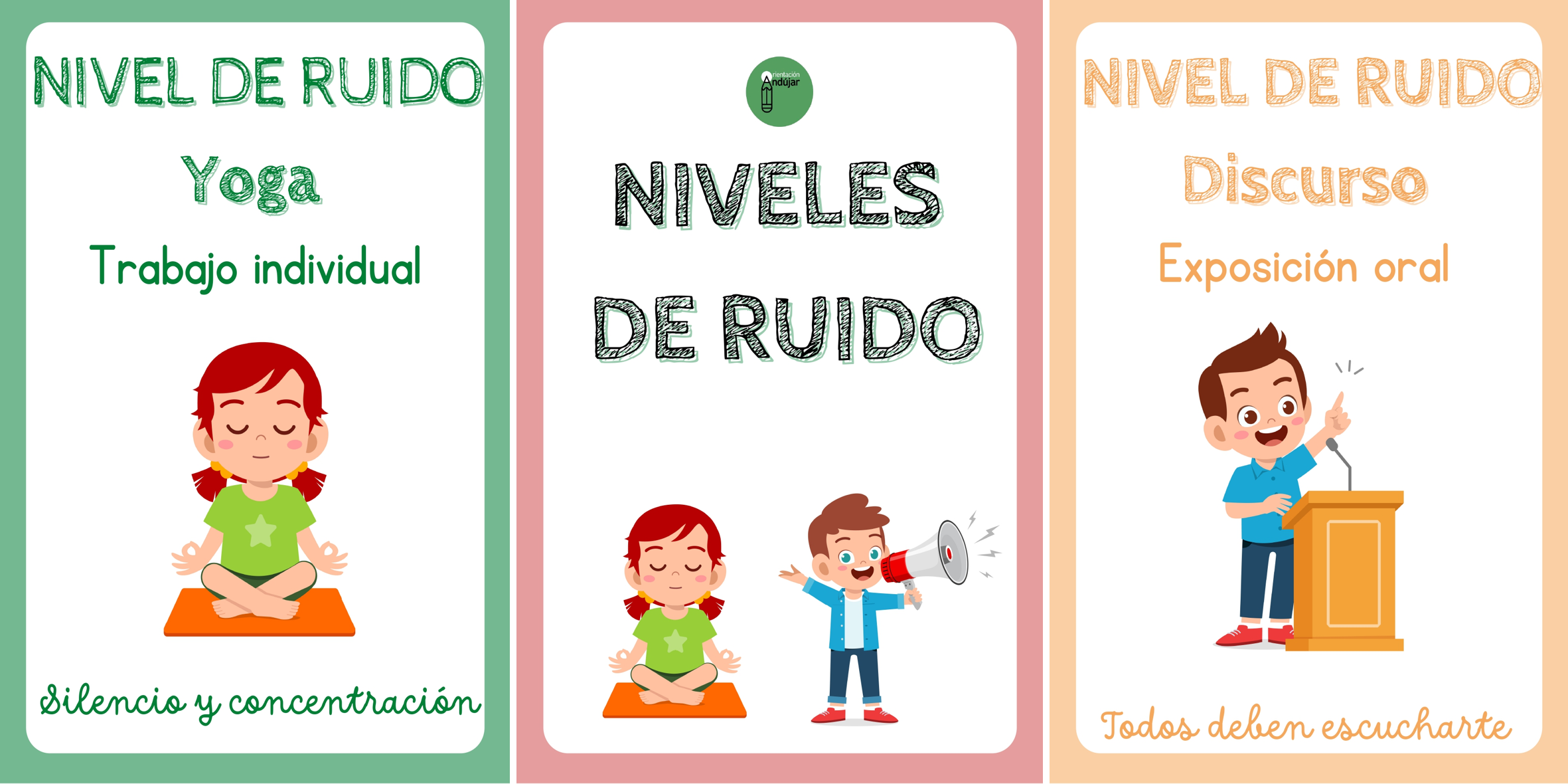 Niveles de ruido: láminas molonas - Orientacion Andujar