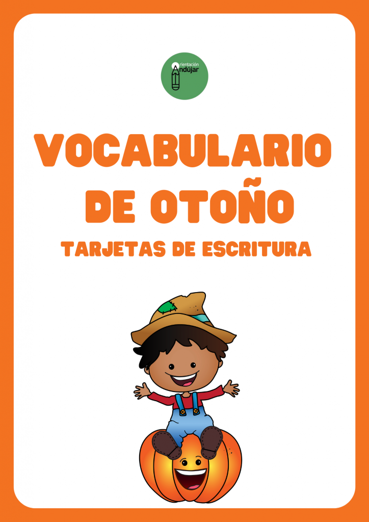 Cuadernito de escritura con vocabulario de otoño - Orientacion Andujar