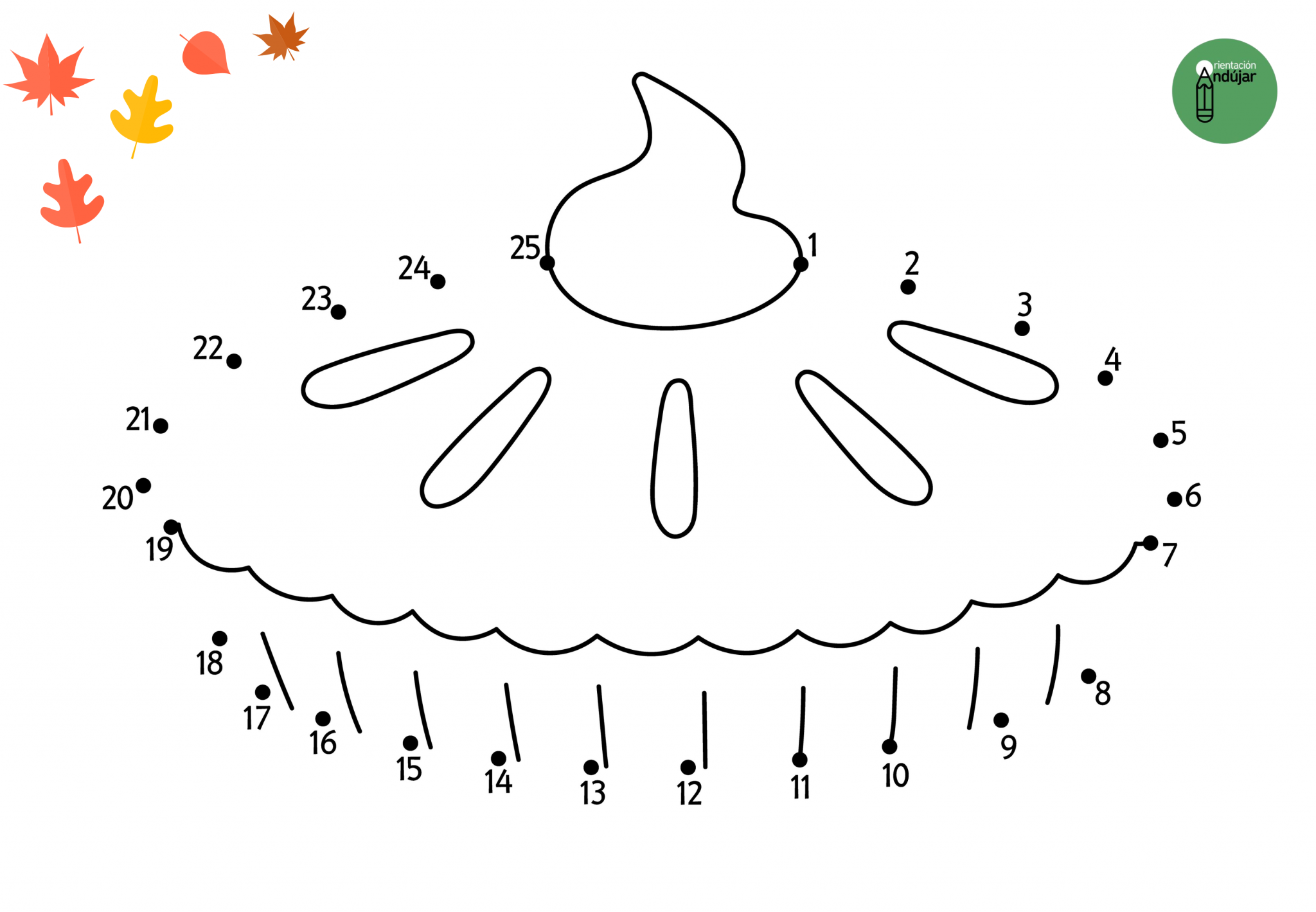 OTOÑO: práctica de GRAFOMOTRICIDAD - Orientacion Andujar