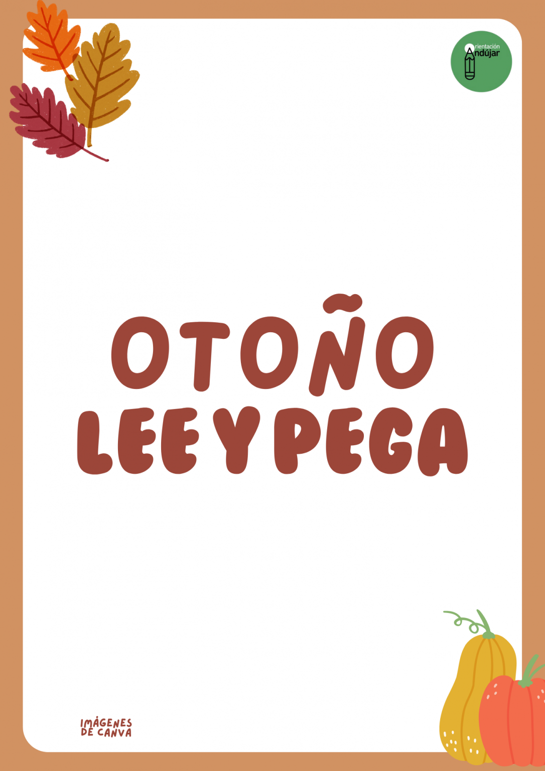 LECTURA: LEE Y PEGA de OTOÑO - Orientacion Andujar