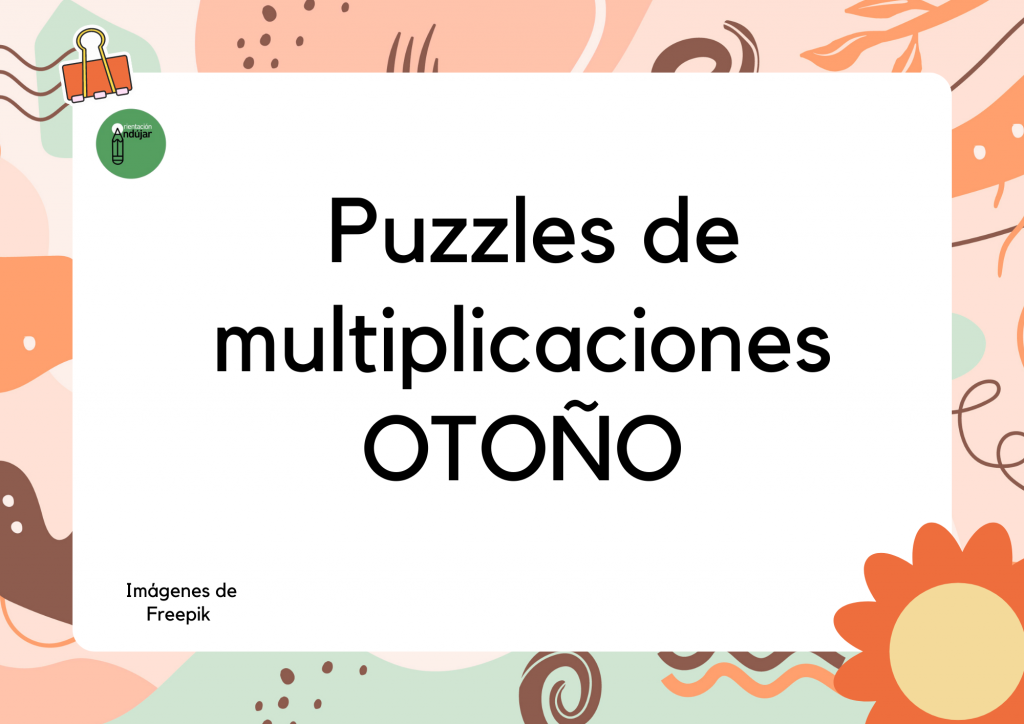 Aprendemos jugando: Resuelve las tablas de multiplicar y arma el puzle ...