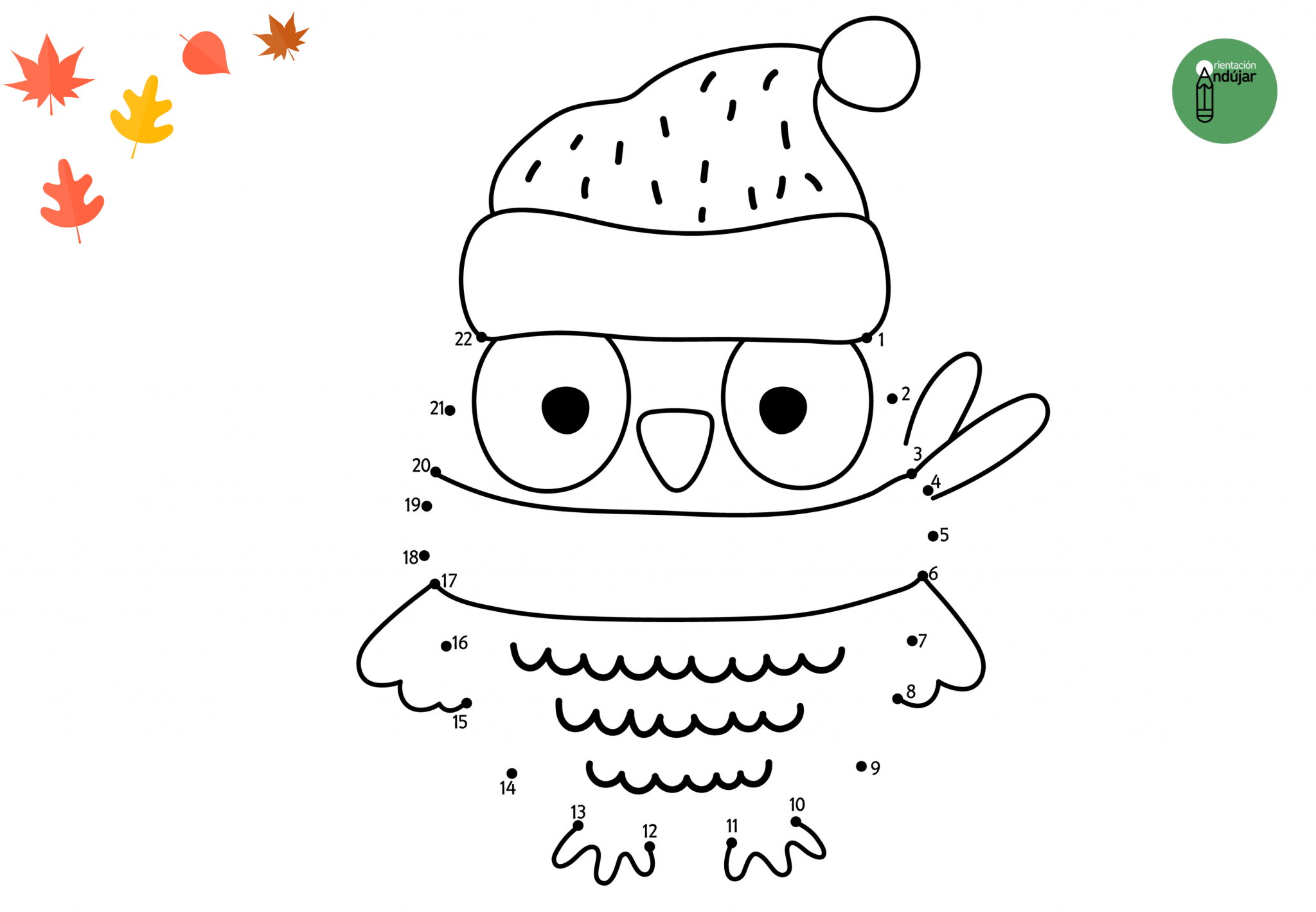 Practica la GRAFOMOTRICIDAD con estas fichas de temática otoñal ...