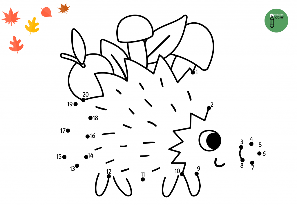 OTOÑO: práctica de GRAFOMOTRICIDAD - Orientacion Andujar