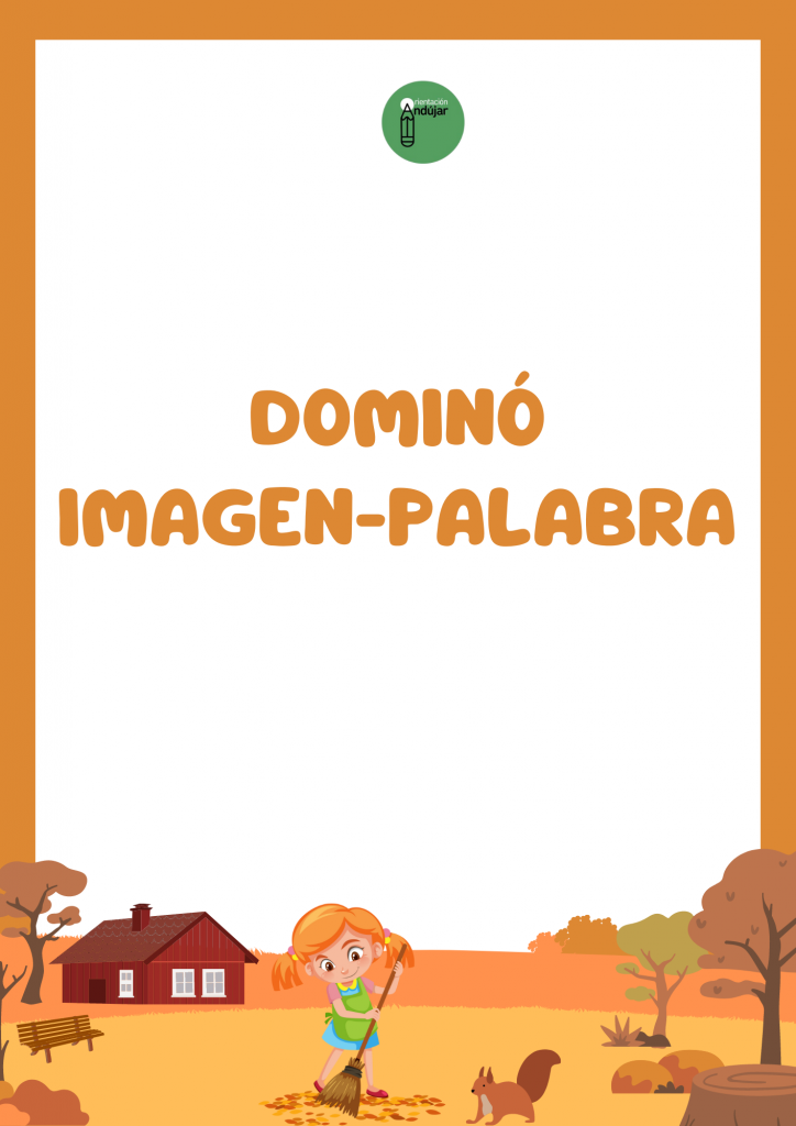 Divertido dominó imagen-palabra OTOÑO - Orientacion Andujar