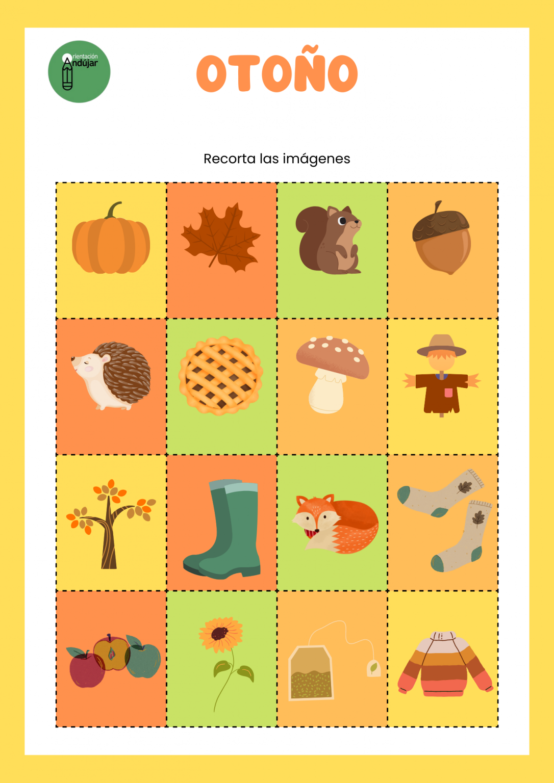 LECTURA: LEE Y PEGA de OTOÑO - Orientacion Andujar