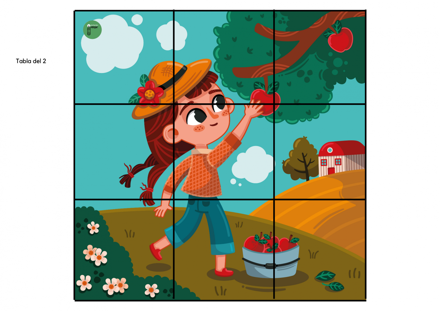 Molones puzzles de multiplicaciones: Otoño - Orientacion Andujar