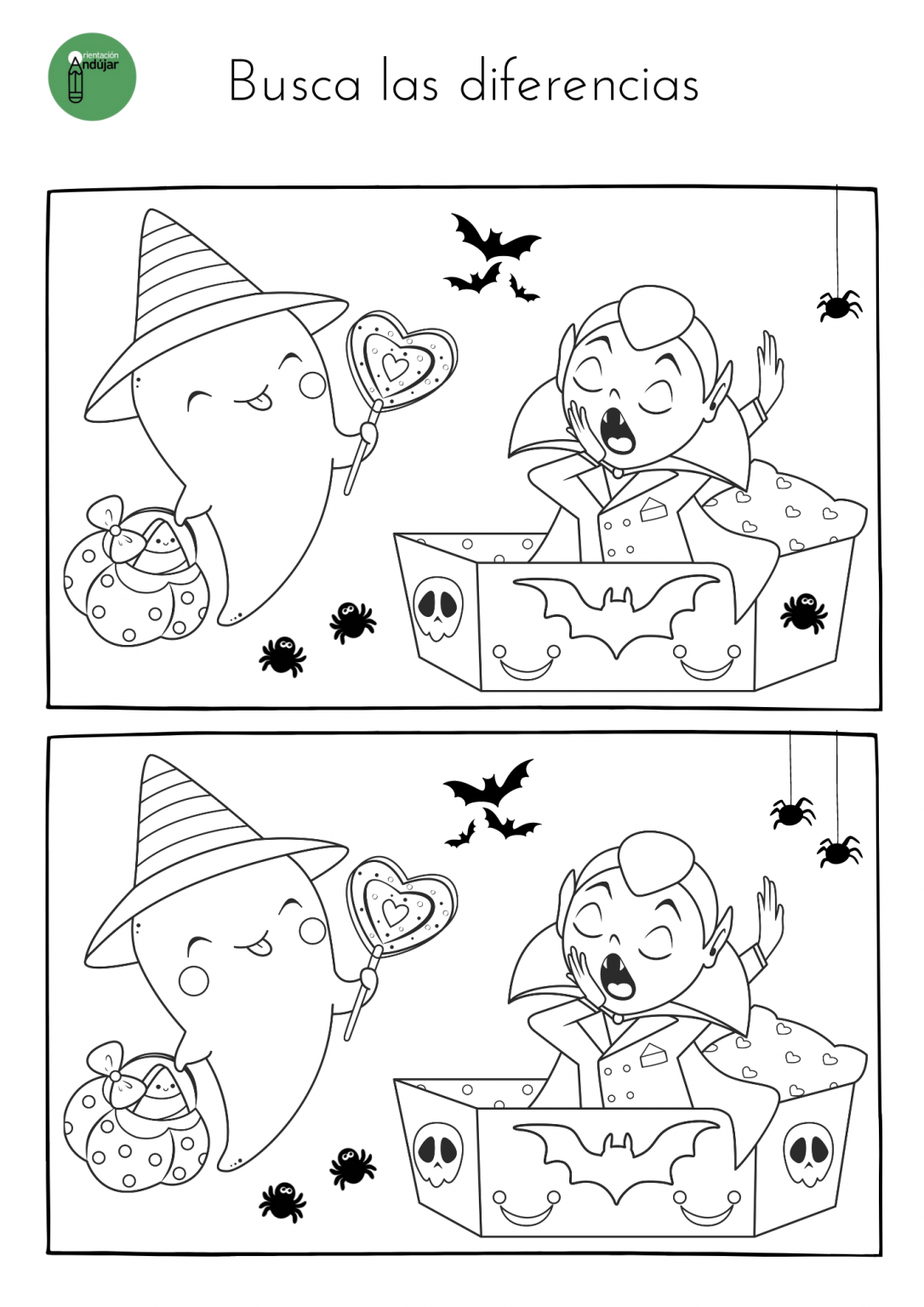 Cuadernillo de pasatiempos de Halloween - Actividades de infantil y ...