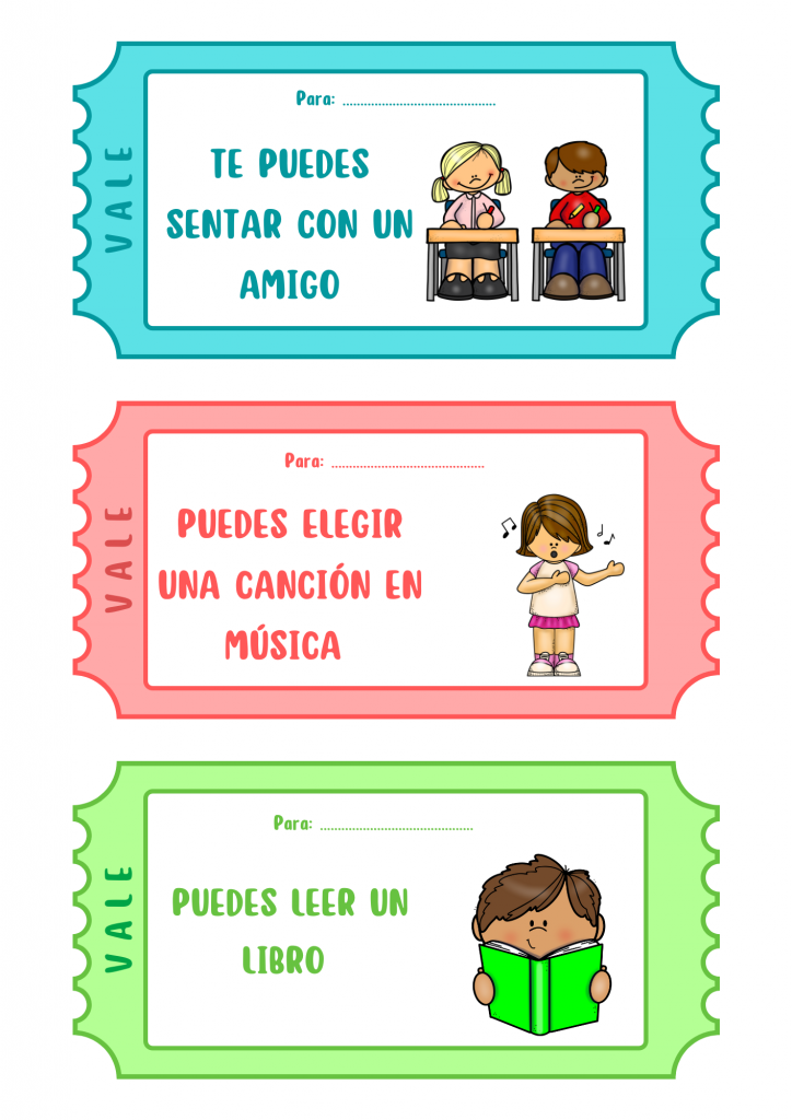 Gestión en el aula: Recompensas para los alumnos - Orientacion Andujar