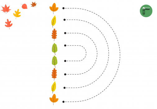 OTOÑO: práctica de GRAFOMOTRICIDAD - Orientacion Andujar