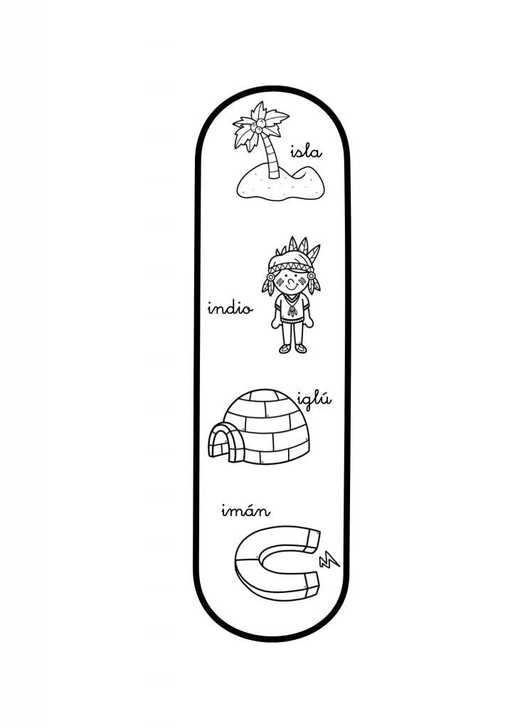 POSTER VOCALES para colorear y divertirse - Orientacion Andujar