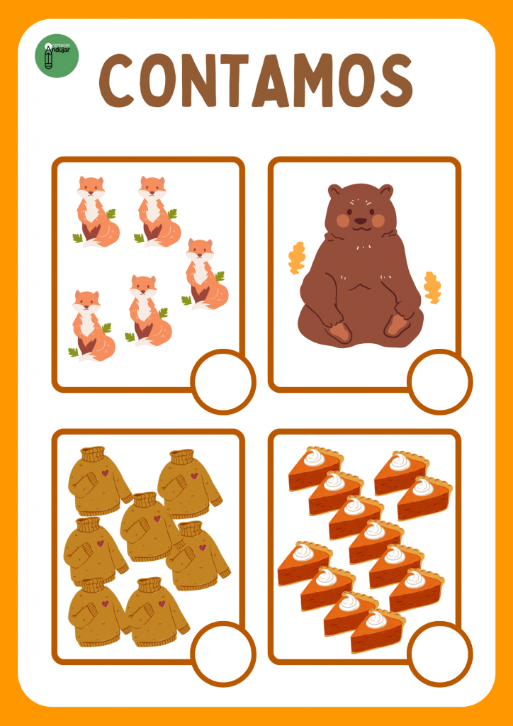 COMPETENCIA MATEMÁTICA CONTEO ¡Contamos en Otoño! - Orientacion Andujar