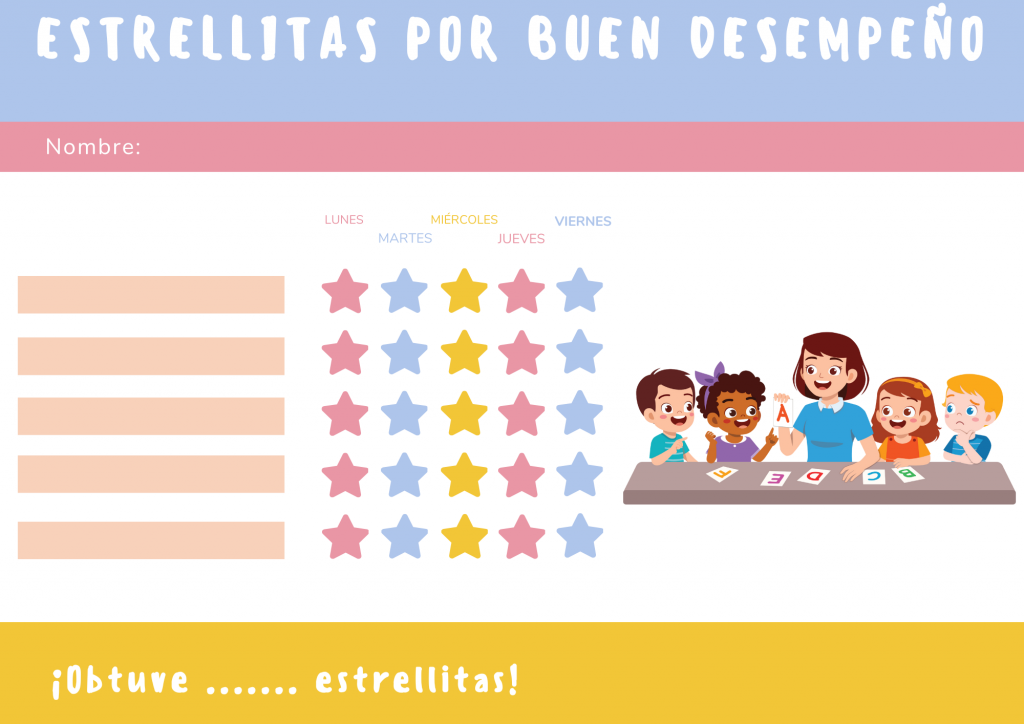 Bonitas plantillas editables de recompensa para trabajar la ...