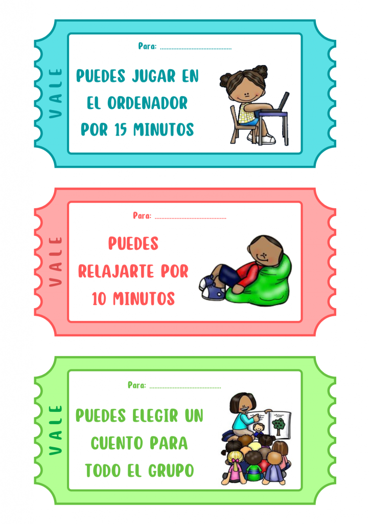 Gestión en el aula: Recompensas para los alumnos - Orientacion Andujar