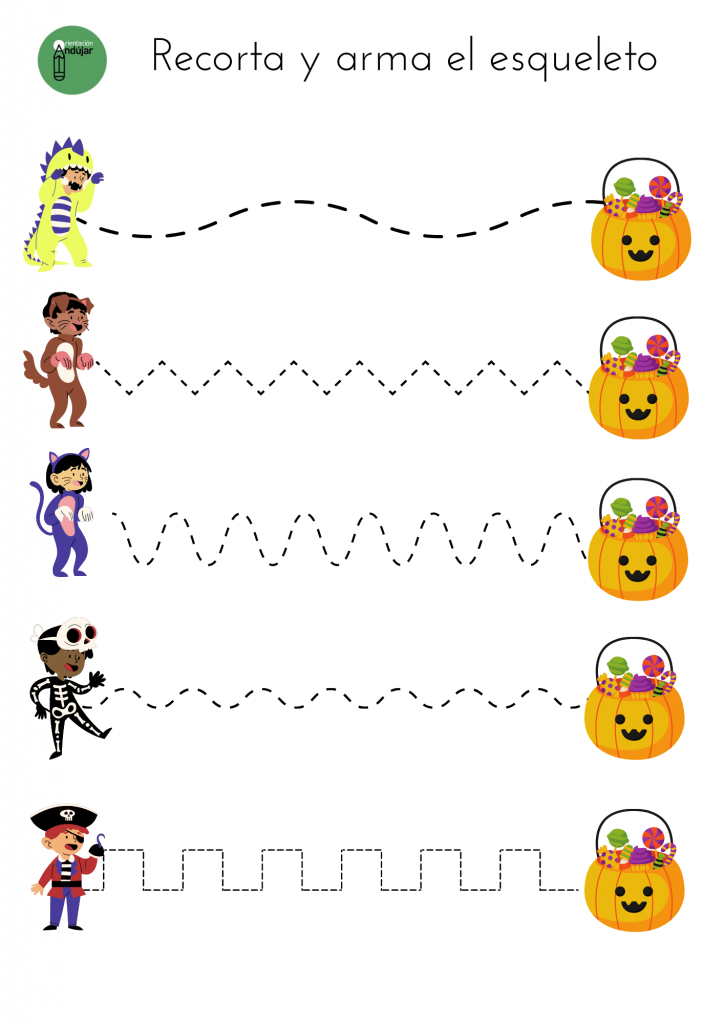 Cuadernillo de pasatiempos de Halloween - Actividades de infantil y ...