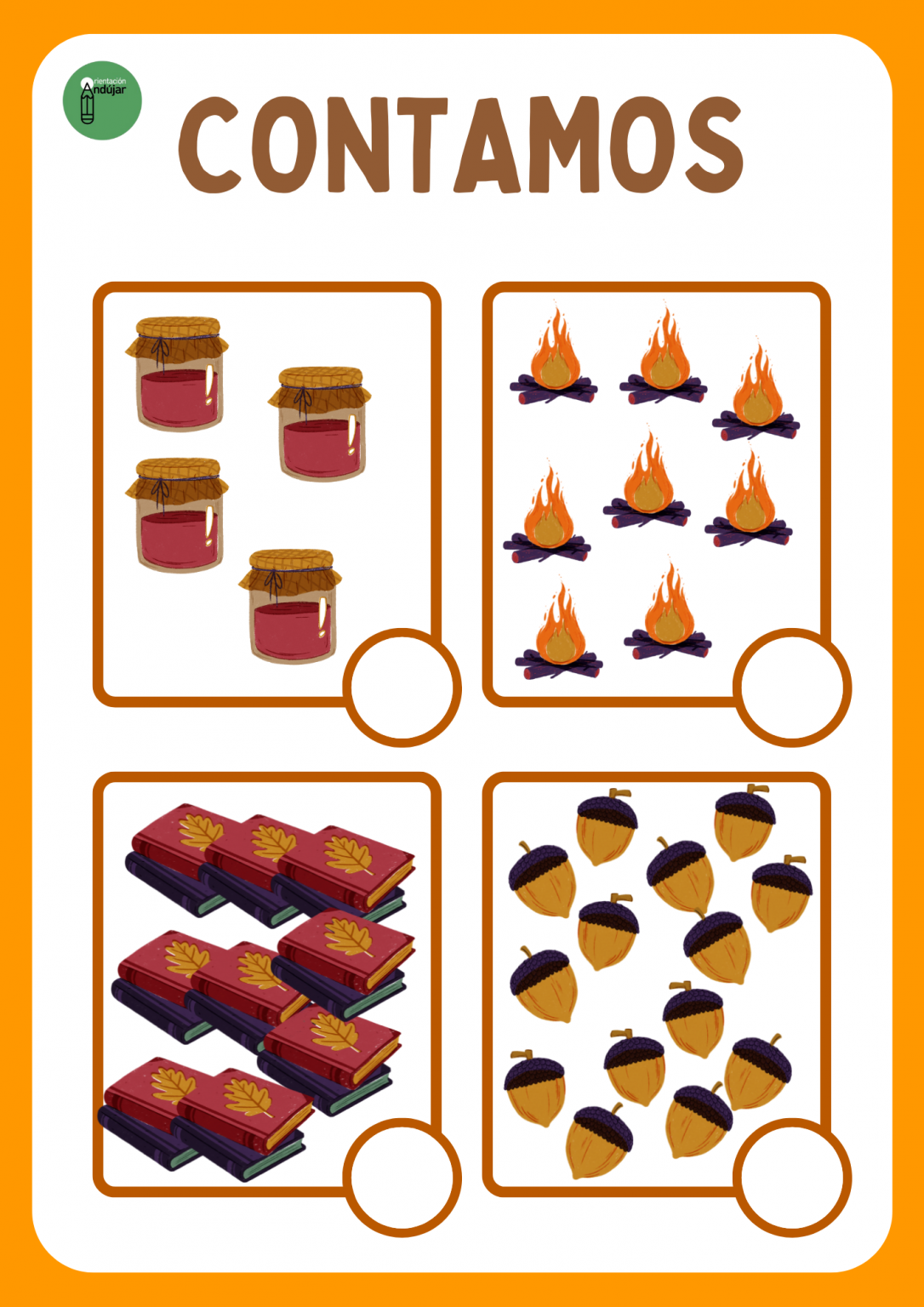 COMPETENCIA MATEMÁTICA CONTEO ¡Contamos en Otoño! - Orientacion Andujar