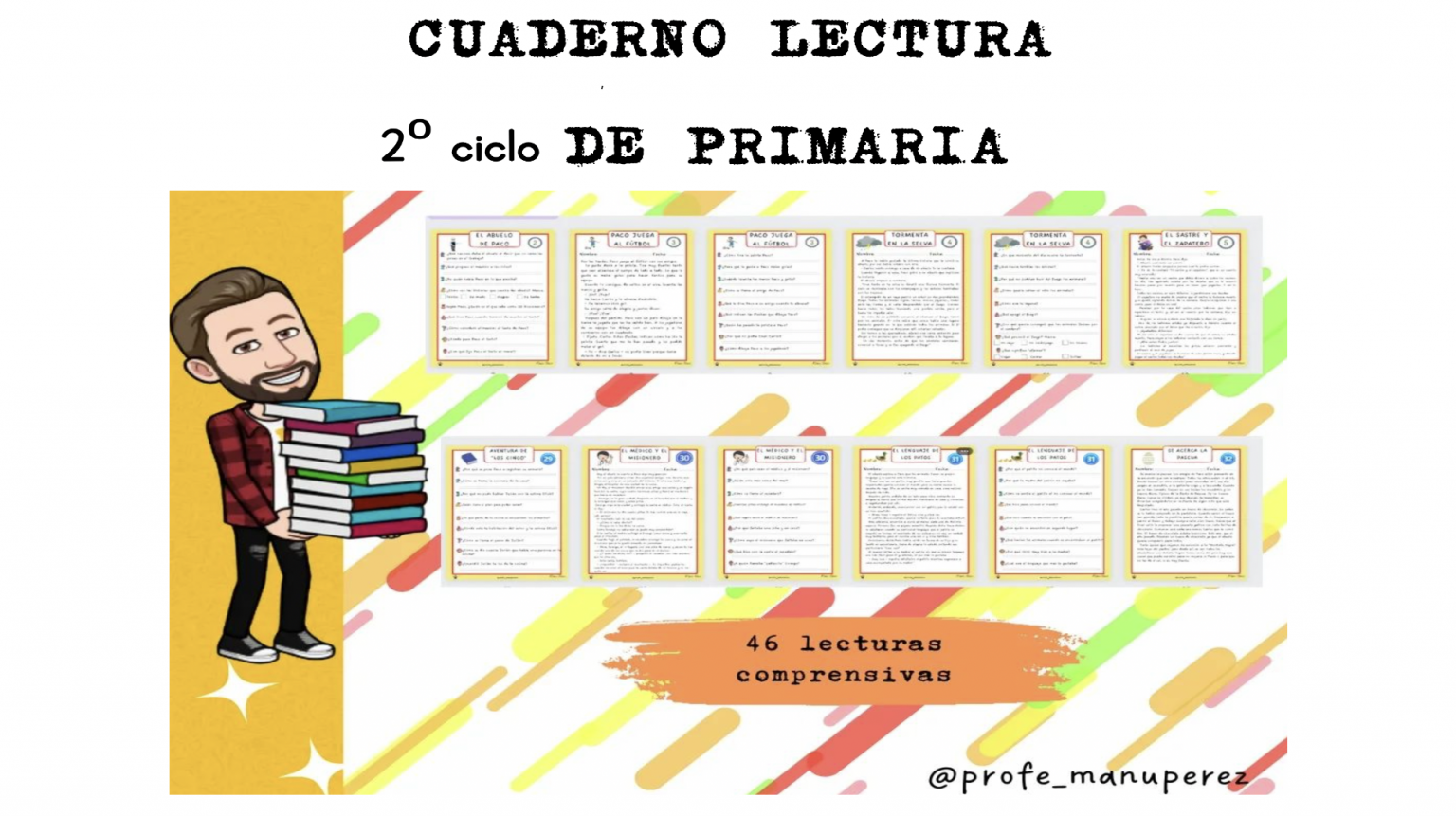 Cuadernillo lectura 3º Y 4º Primaria segundo ciclo - Orientacion Andujar