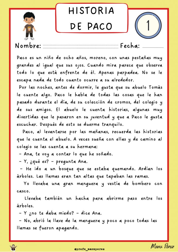 Cuadernillo lectura 3º Y 4º Primaria segundo ciclo - Orientacion Andujar