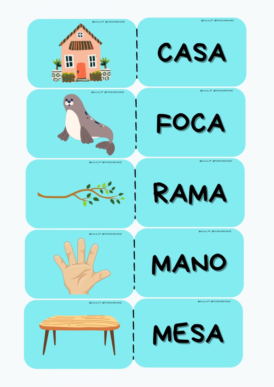 Dados forma-palabras trabajaremos conciencia silábica, lecto-escritura ...