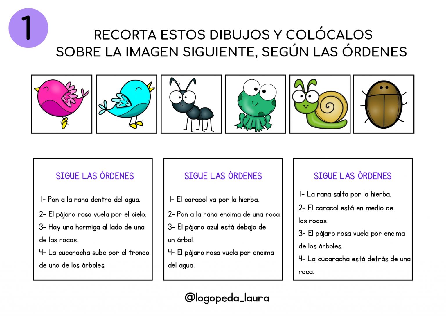 ACTIVIDADES DE COMPRENSIÓN LECTORA super bonitas - Orientacion Andujar