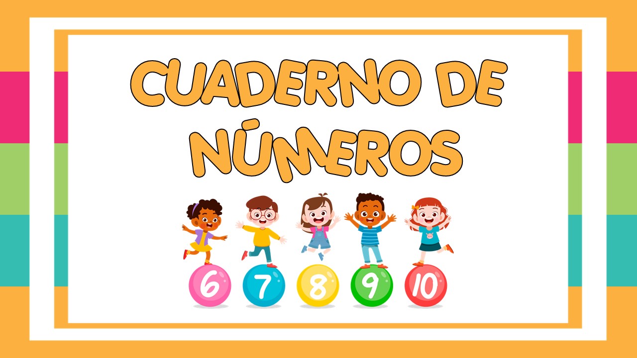 Mi cuaderno de números para Infantil y Preescolar - Orientacion Andujar
