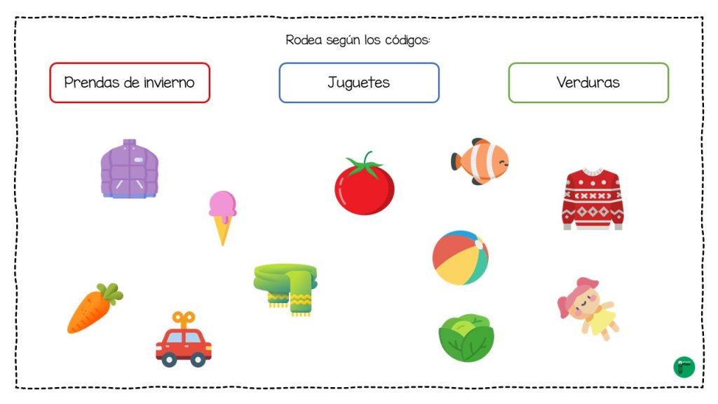 Identificamos elementos de un campo semántico - Orientacion Andujar