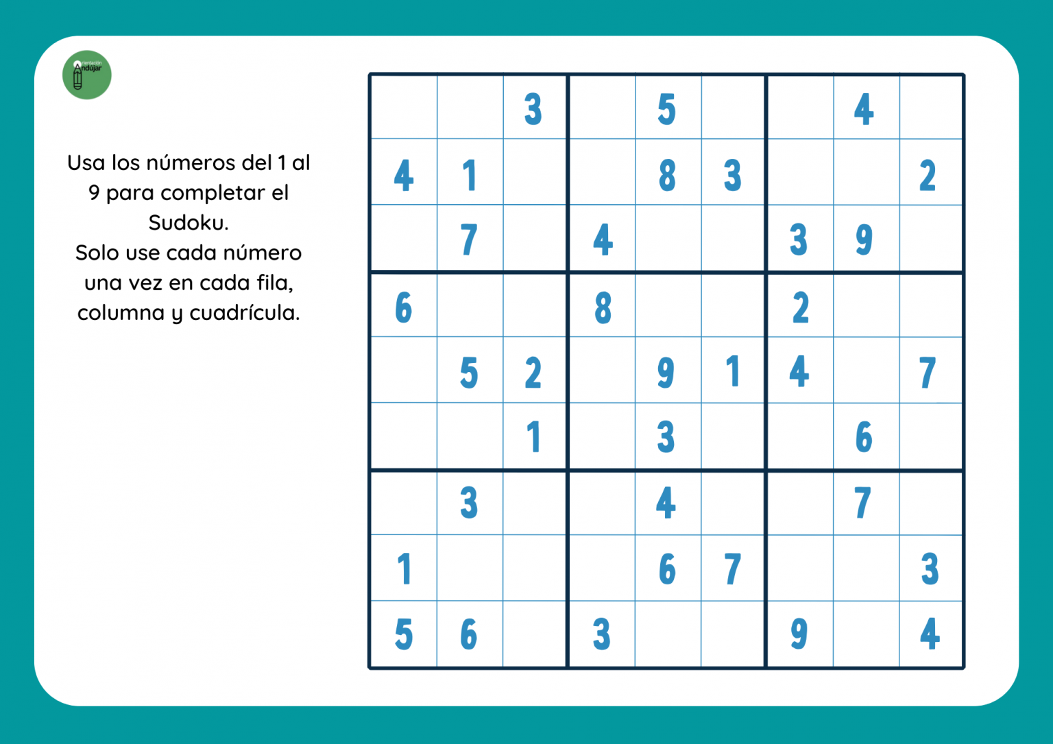 Geniales puzzles matemáticos - Orientacion Andujar