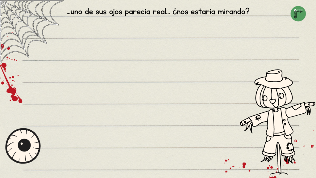 Geniales tarjetas de ESCRITURA CREATIVA Halloween - Orientacion Andujar