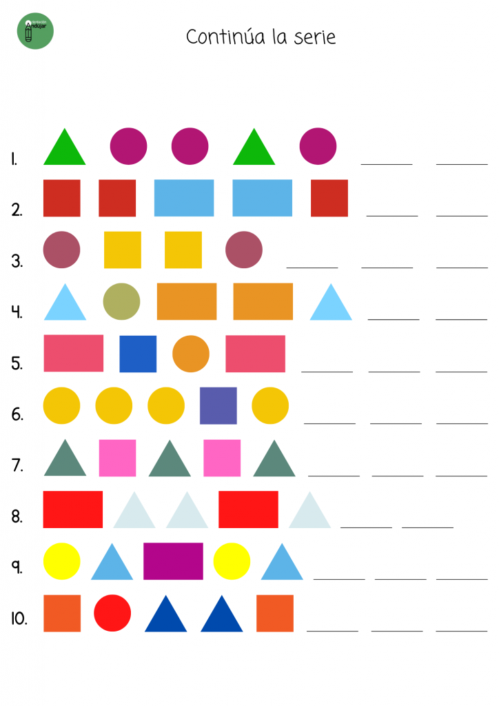 JUEGO CON LAS FIGURAS GEOMÉTRICAS - Orientacion Andujar