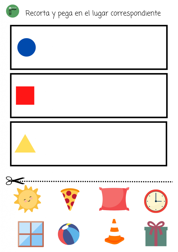 JUEGO CON LAS FIGURAS GEOMÉTRICAS - Orientacion Andujar