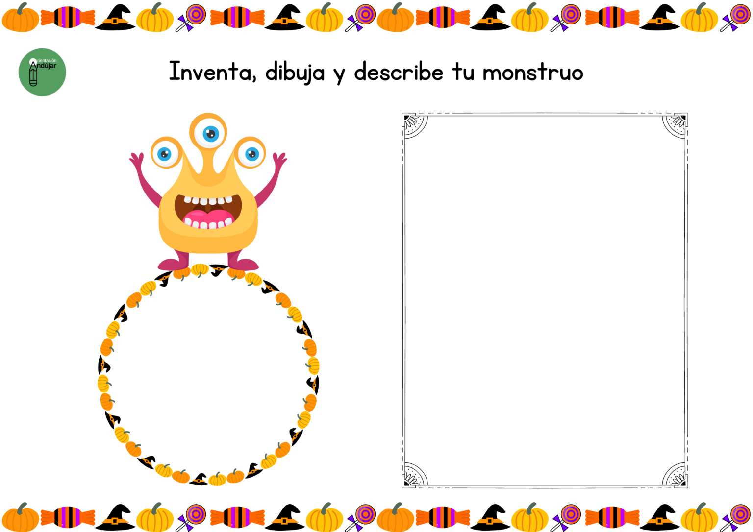 Cuadernillo de actividades de escritura creativa con temática de ...