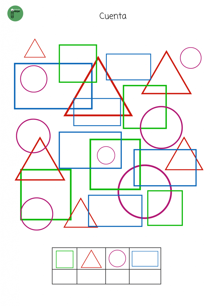 JUEGO CON LAS FIGURAS GEOMÉTRICAS - Orientacion Andujar
