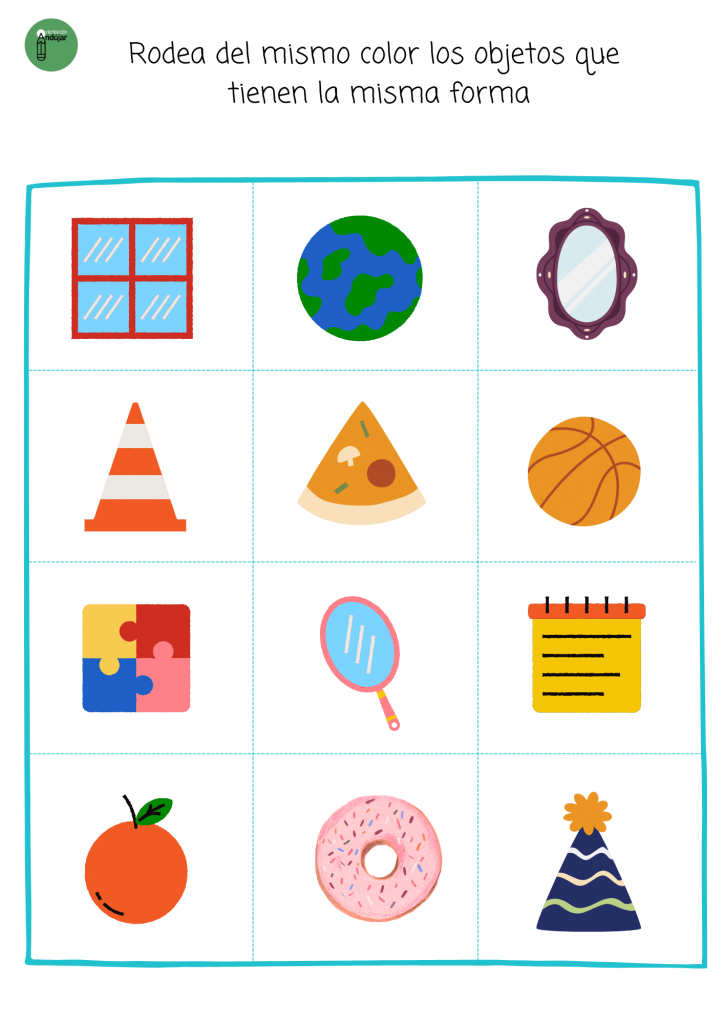 JUEGO CON LAS FIGURAS GEOMÉTRICAS - Orientacion Andujar