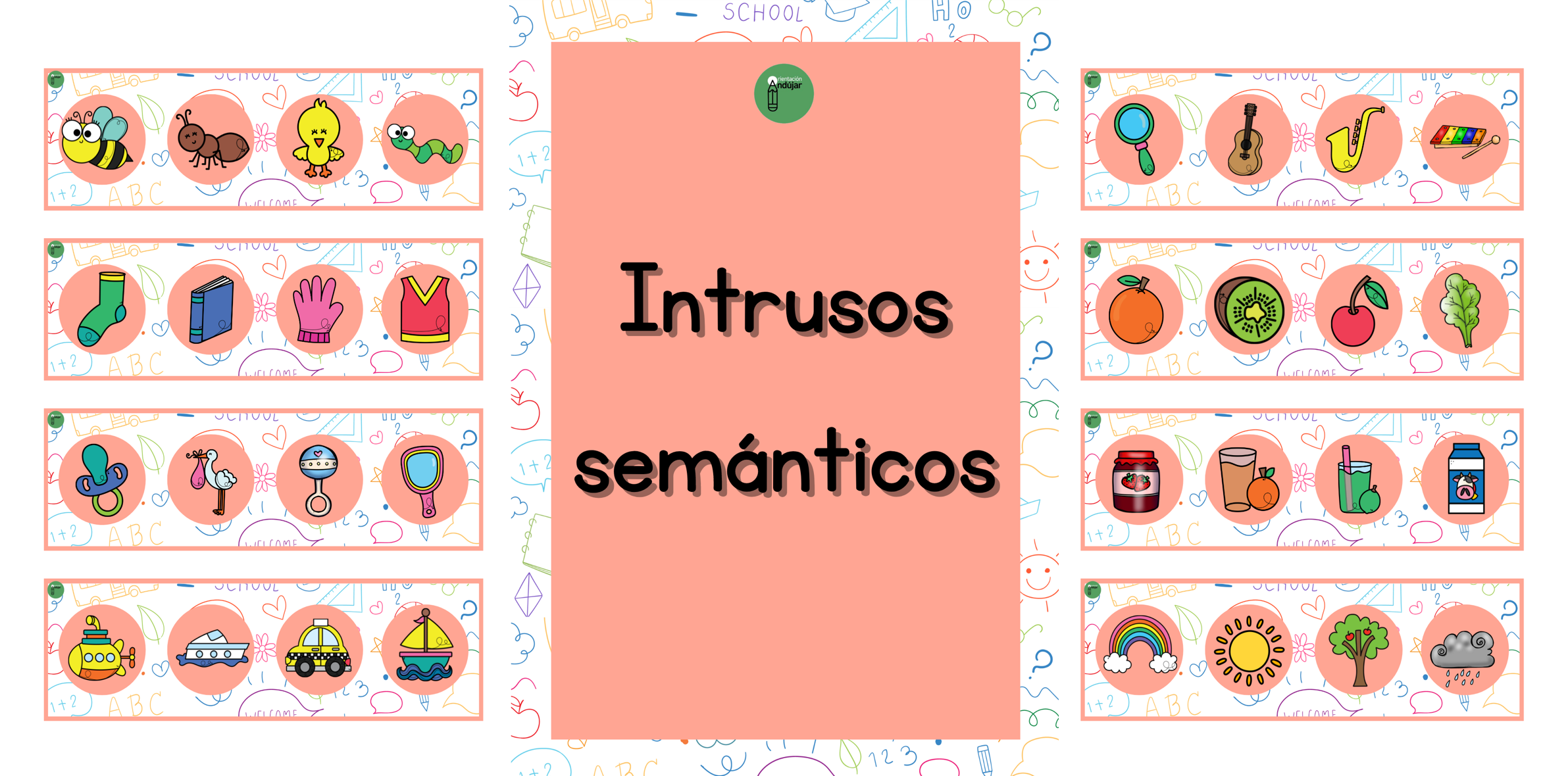 ATENCIÓN Y CATEGORÍAS: intrusos semánticos - Orientacion Andujar