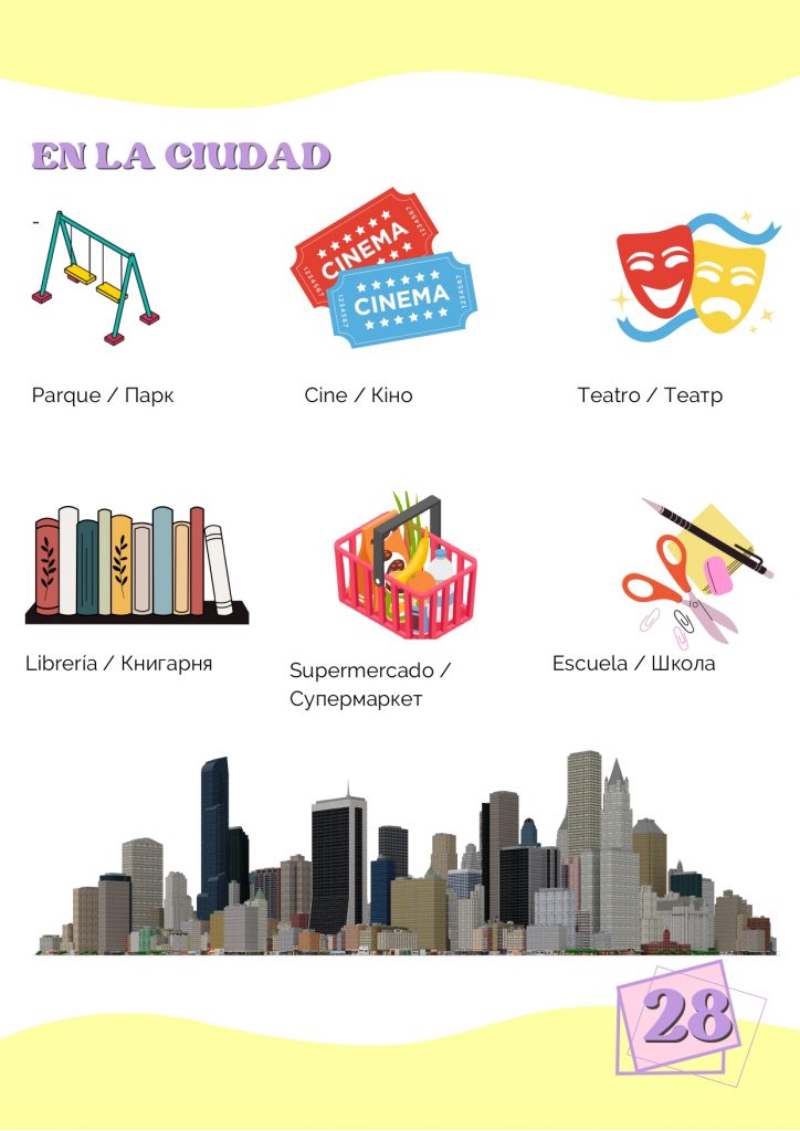 Mi cuaderno de español para alumnos ucranianos - Orientacion Andujar