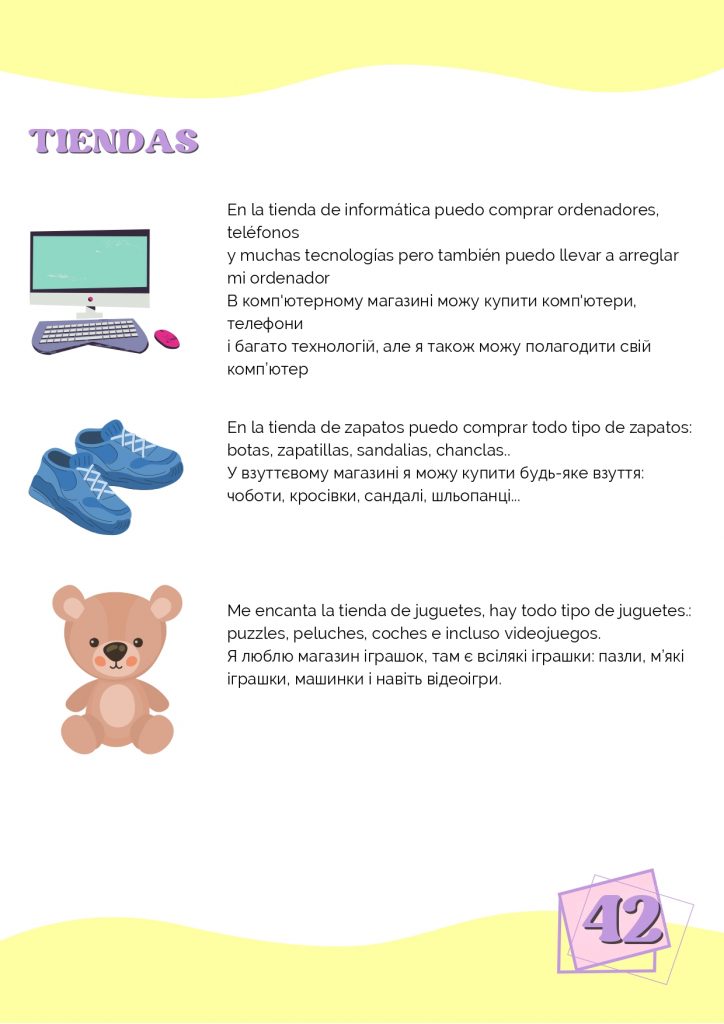 Mi cuaderno de español para alumnos ucranianos - Orientacion Andujar