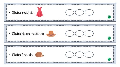 Identificar sílabas en palabras trisílabas - Orientacion Andujar
