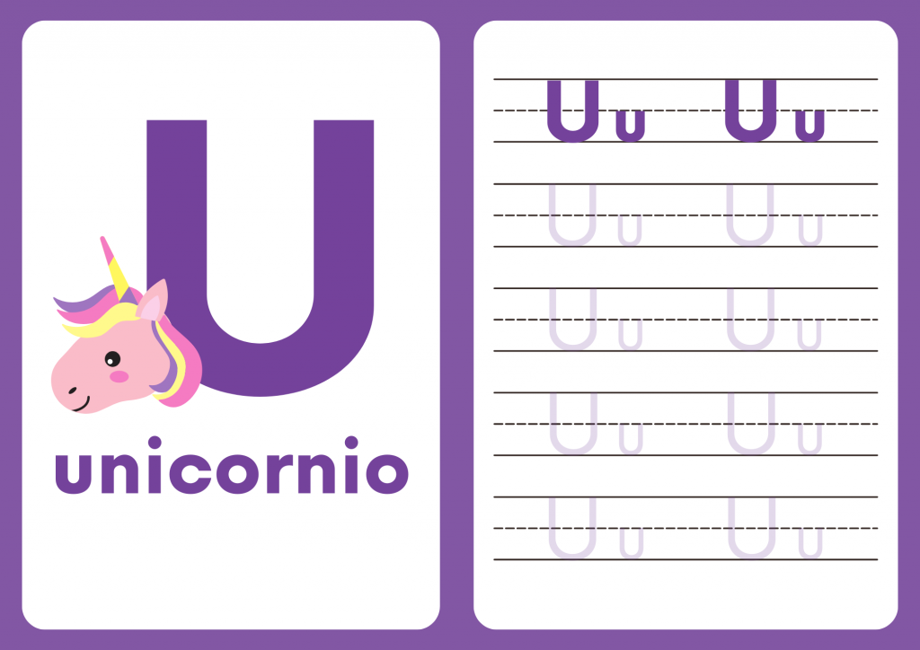 Practico los trazos: VOCALES - Orientacion Andujar